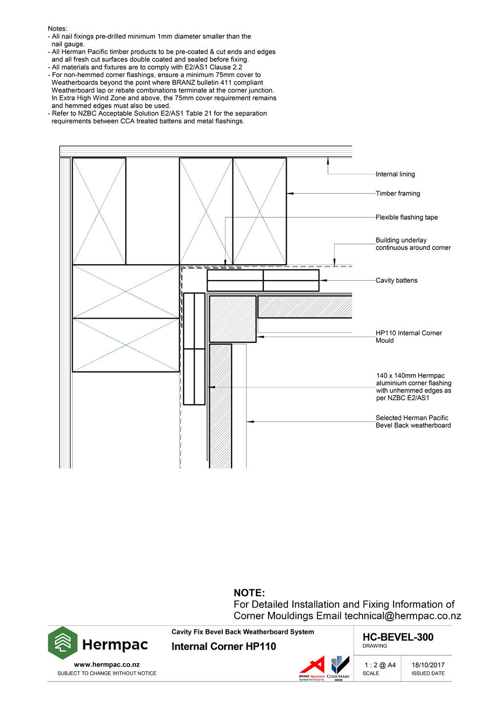 Hermpac Limited | Construction Drawings