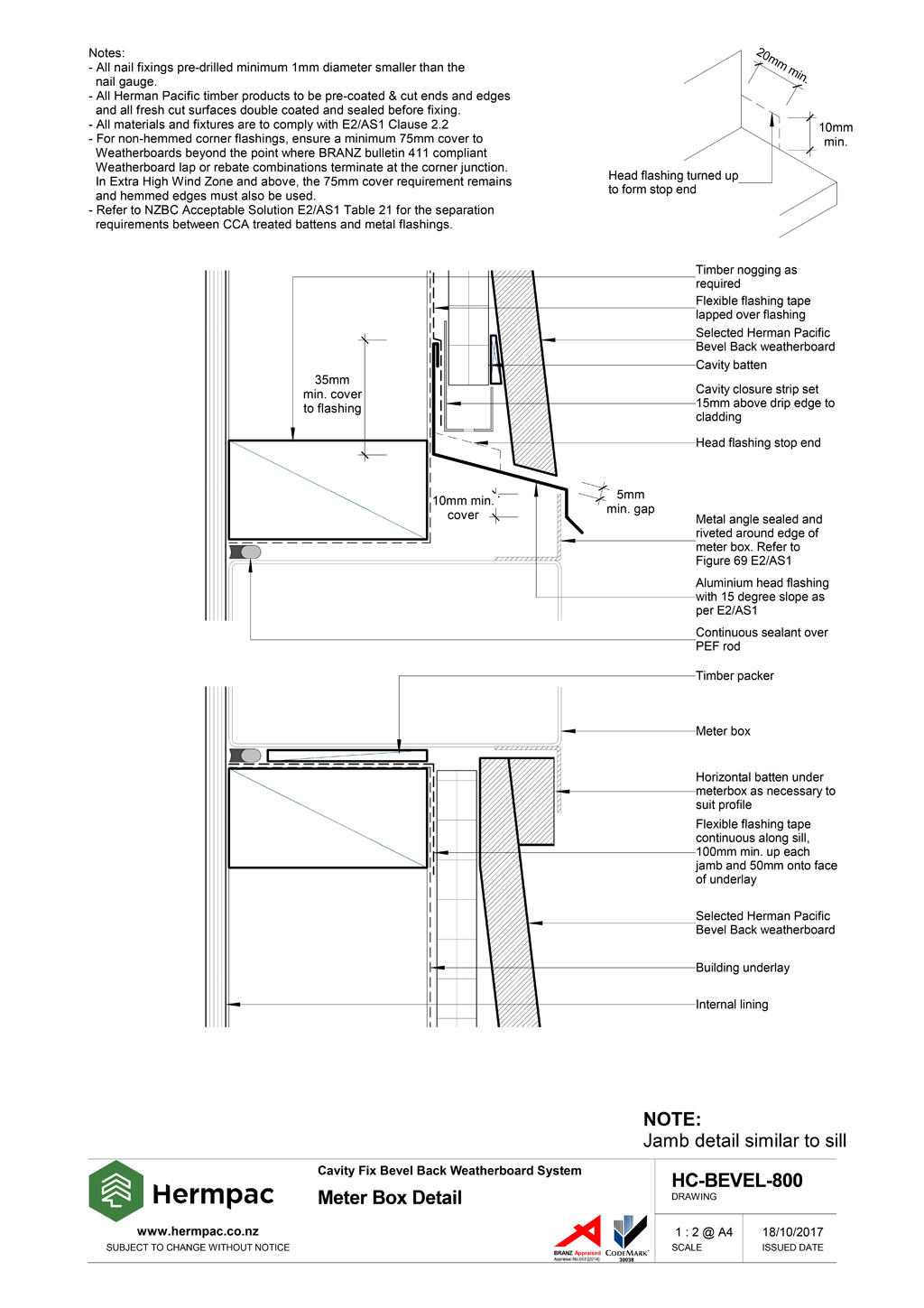 Hermpac Limited | Construction Drawings