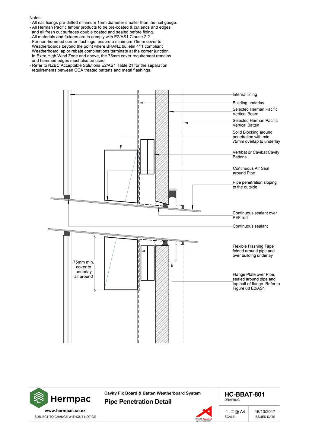 Hermpac Limited | Construction Drawings