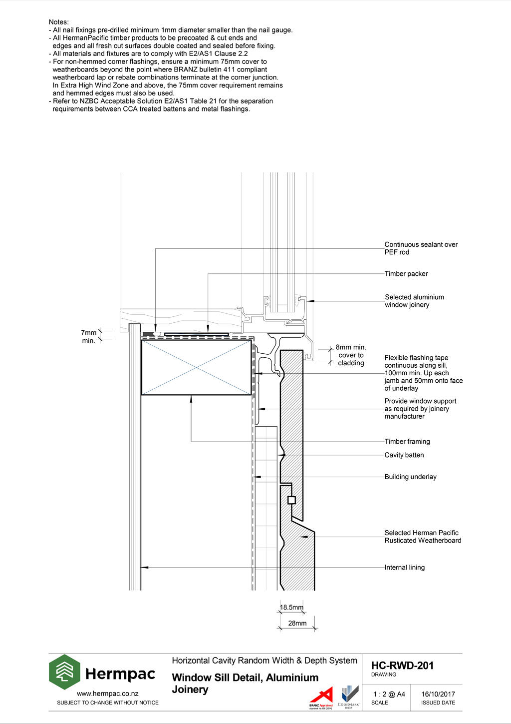Hermpac Limited | Construction Drawings