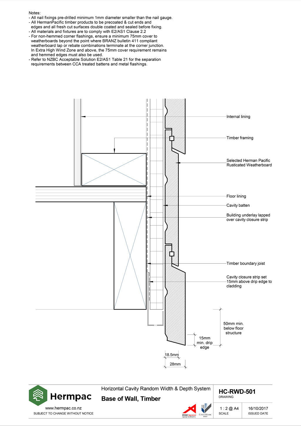 Hermpac Limited | Construction Drawings