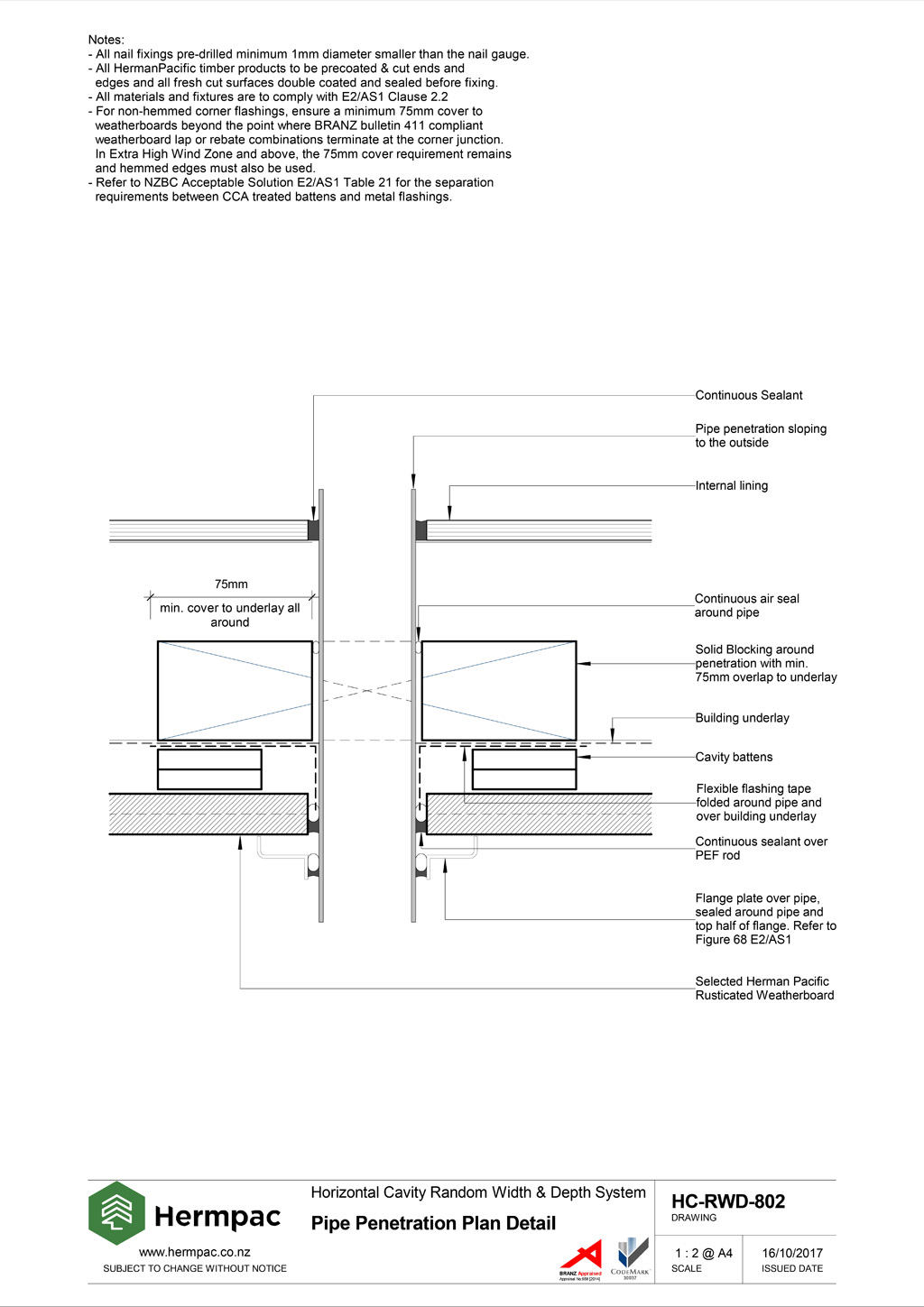 Hermpac Limited | Construction Drawings