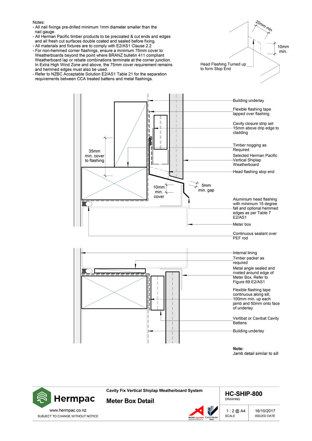Hermpac Limited | Construction Drawings