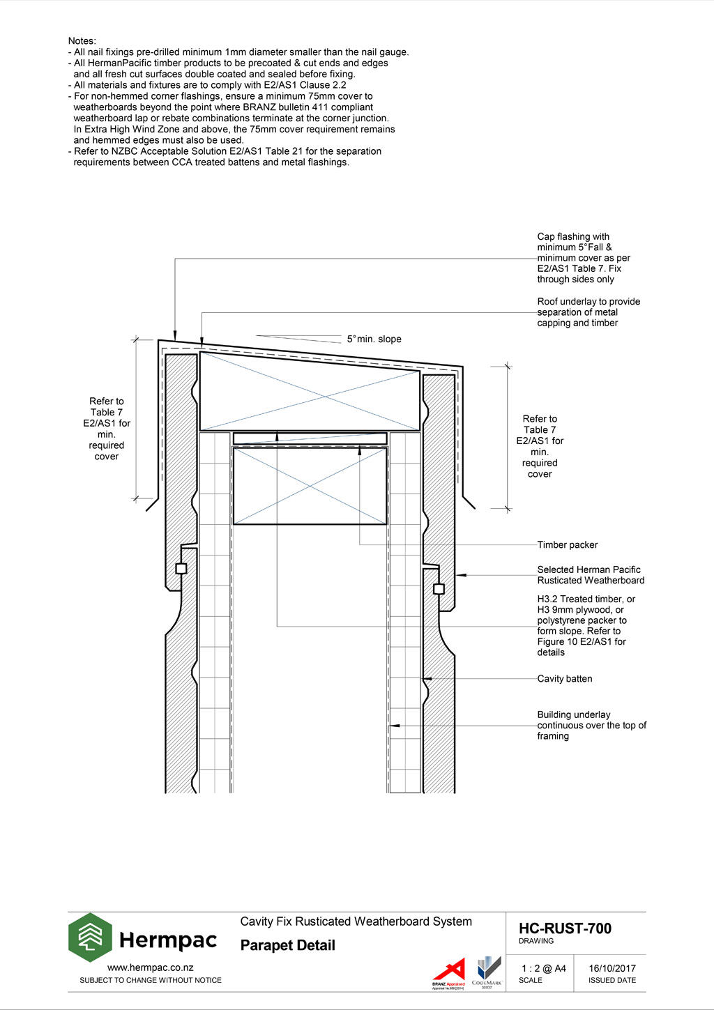 Hermpac Limited | Construction Drawings