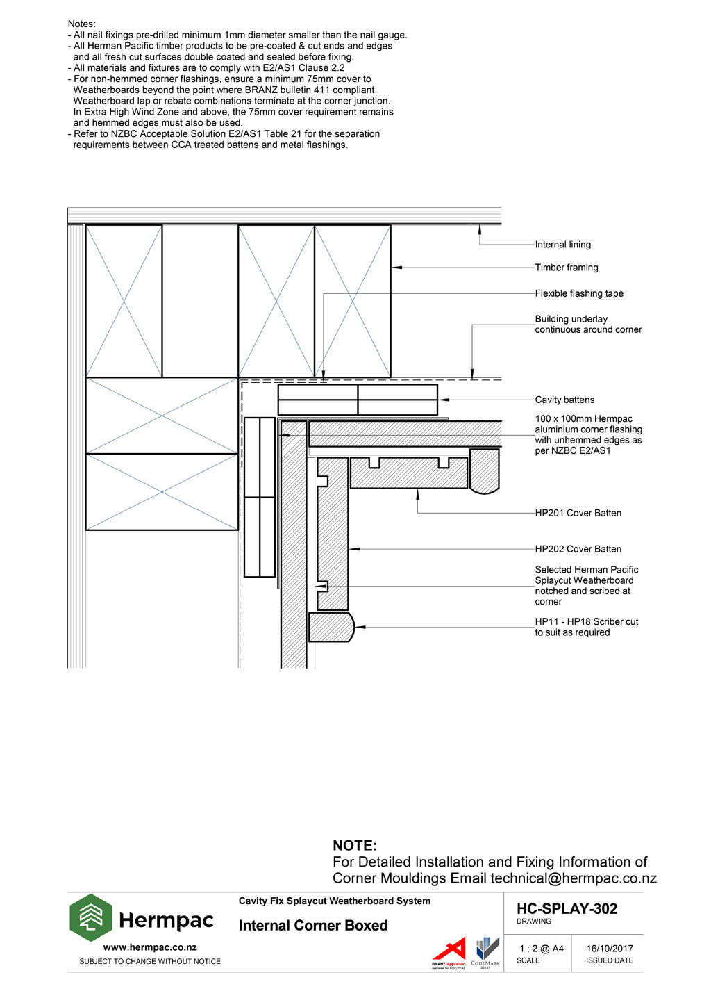 Hermpac Limited | Construction Drawings