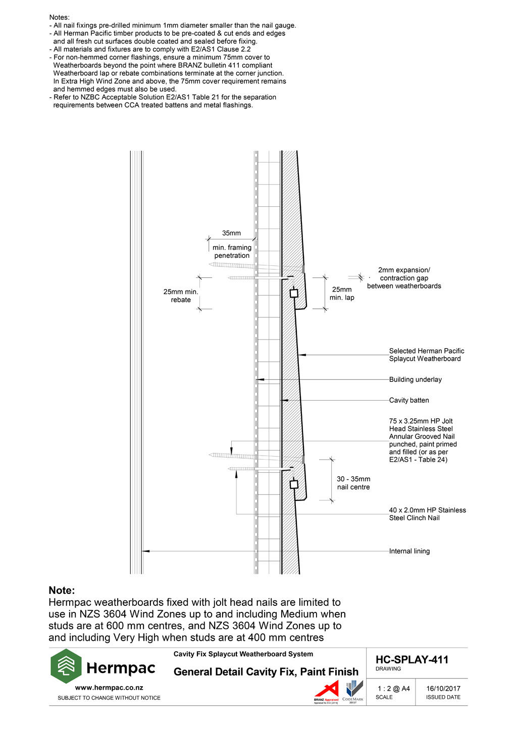 Hermpac Limited | Construction Drawings