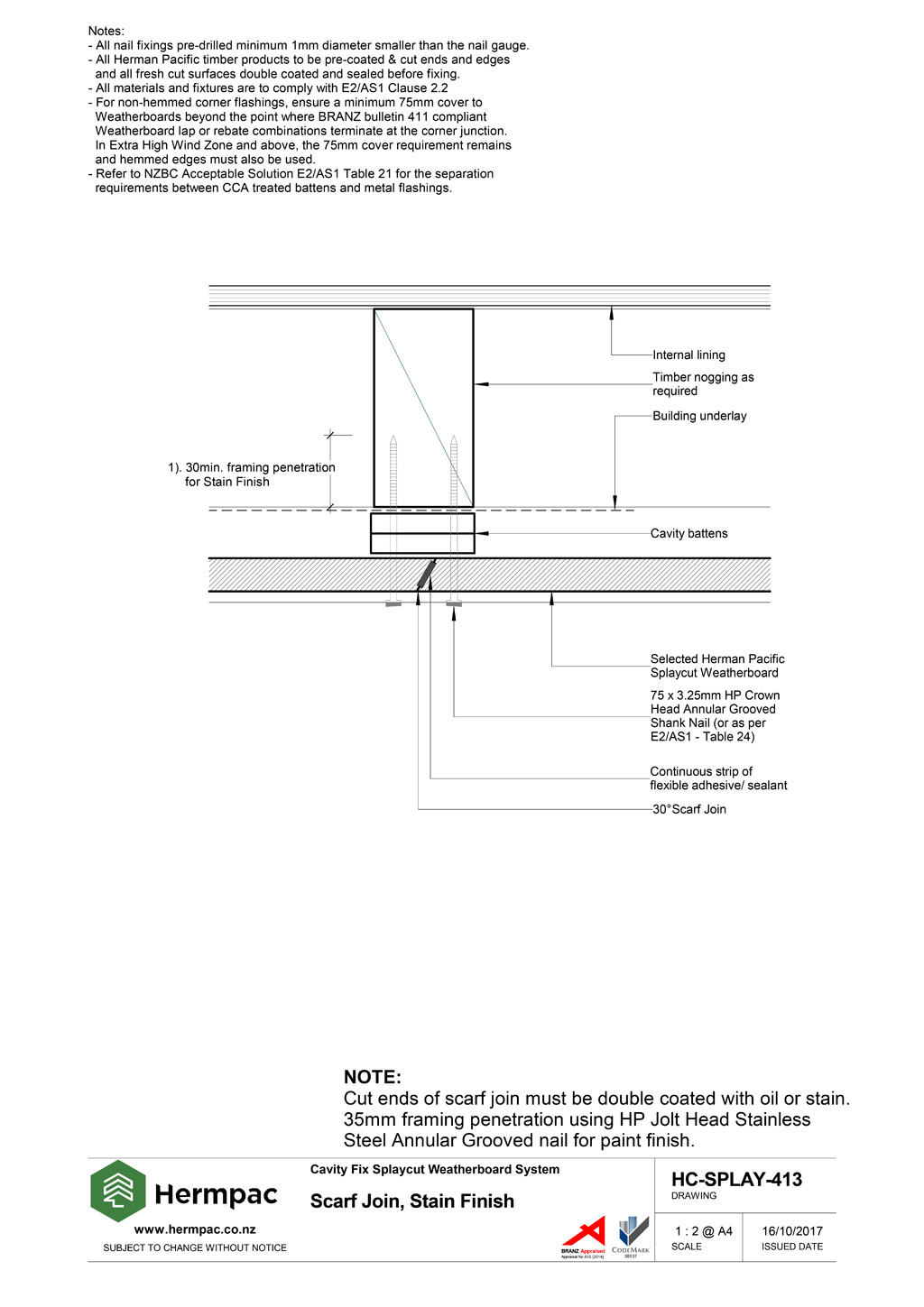 Hermpac Limited | Construction Drawings