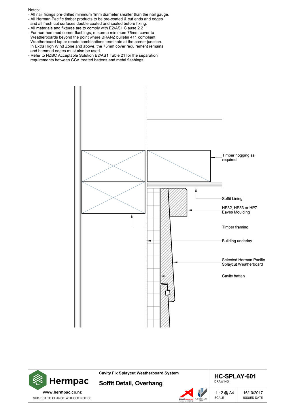 Hermpac Limited | Construction Drawings
