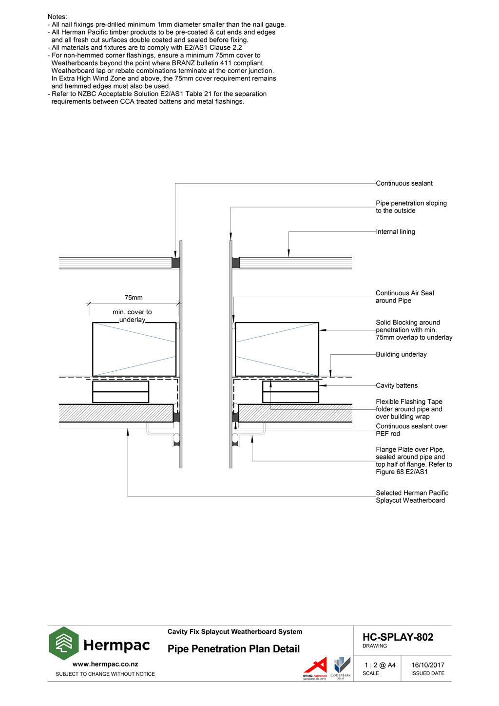 Hermpac Limited | Construction Drawings