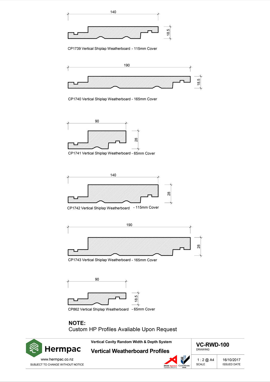 Hermpac Limited | Construction Drawings