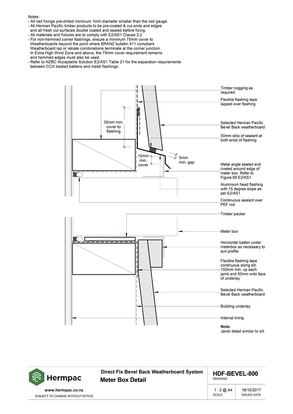 Hermpac Limited | Construction Drawings