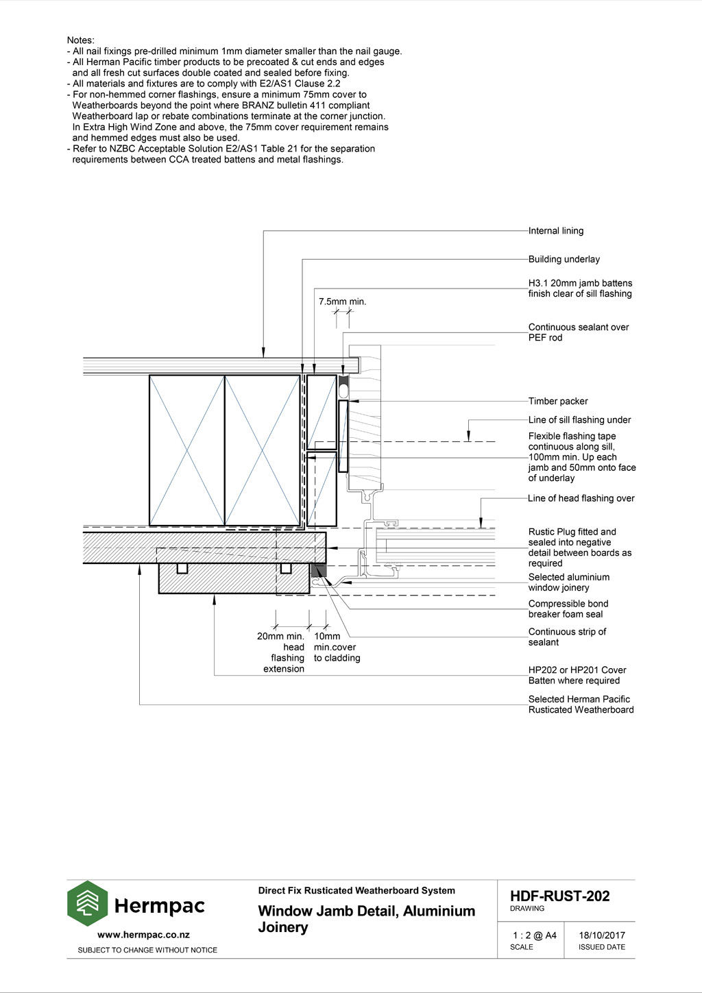 Hermpac Limited | Construction Drawings
