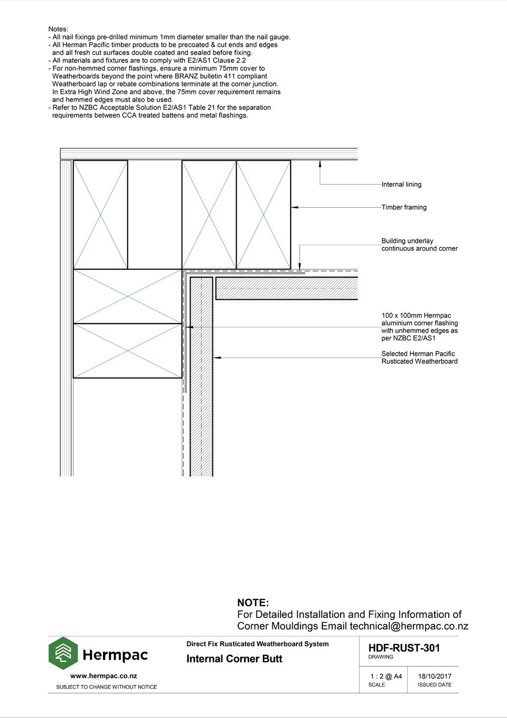 Hermpac Limited | Construction Drawings
