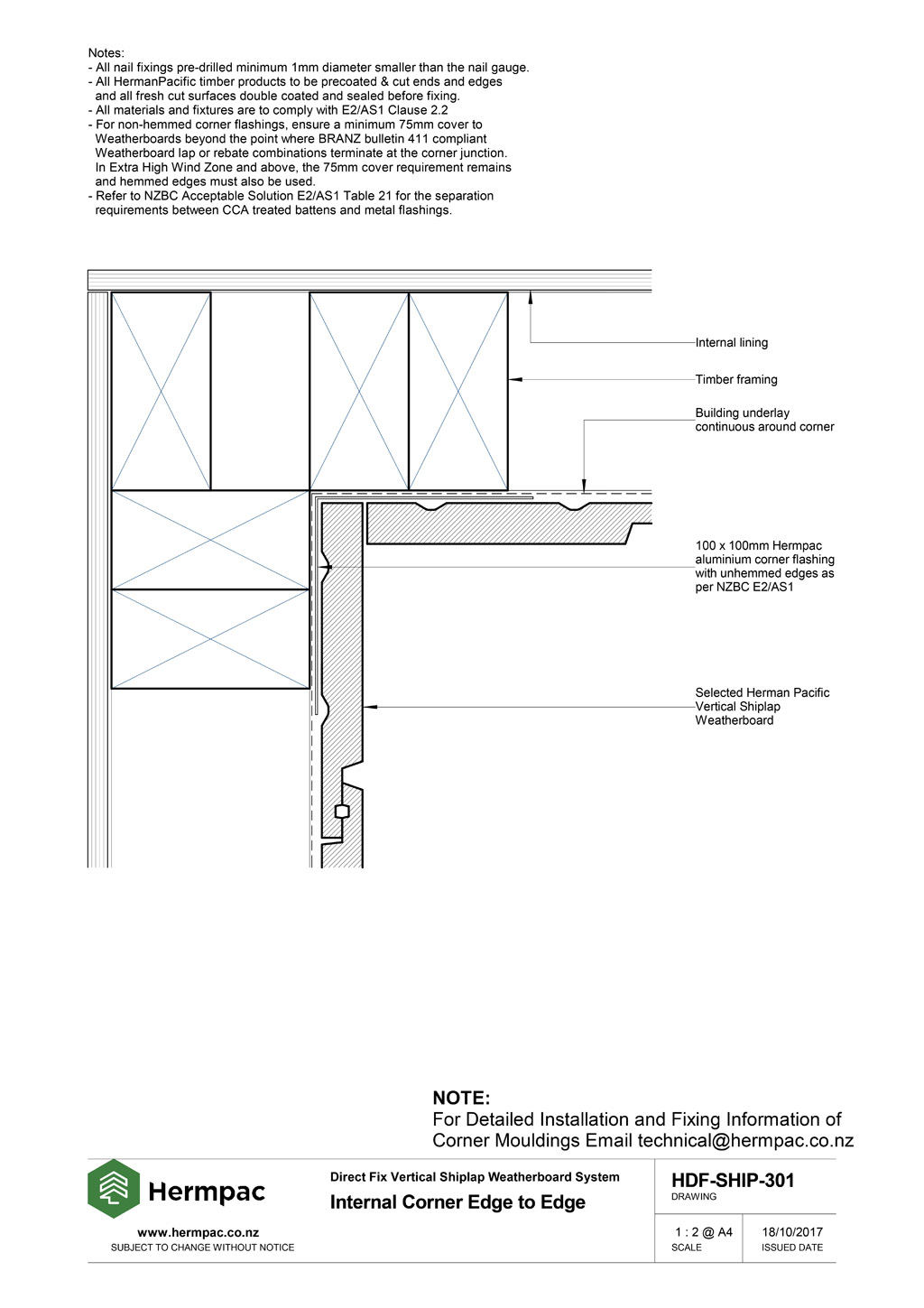Hermpac Limited | Construction Drawings