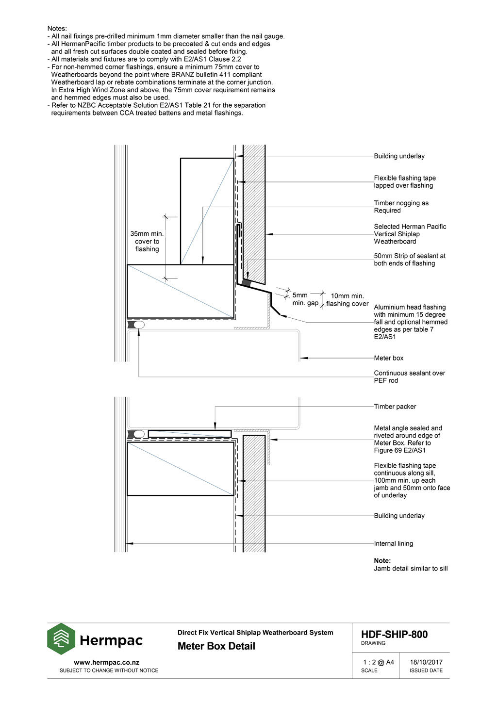 Hermpac Limited | Construction Drawings