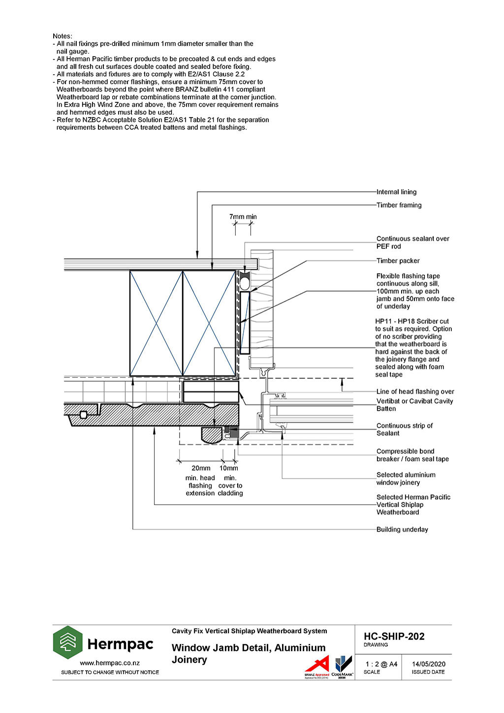 Hermpac Limited | Construction Drawings
